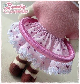 Boneca lelê- molde grátis em PDF - Feltro e moldes para artesanato