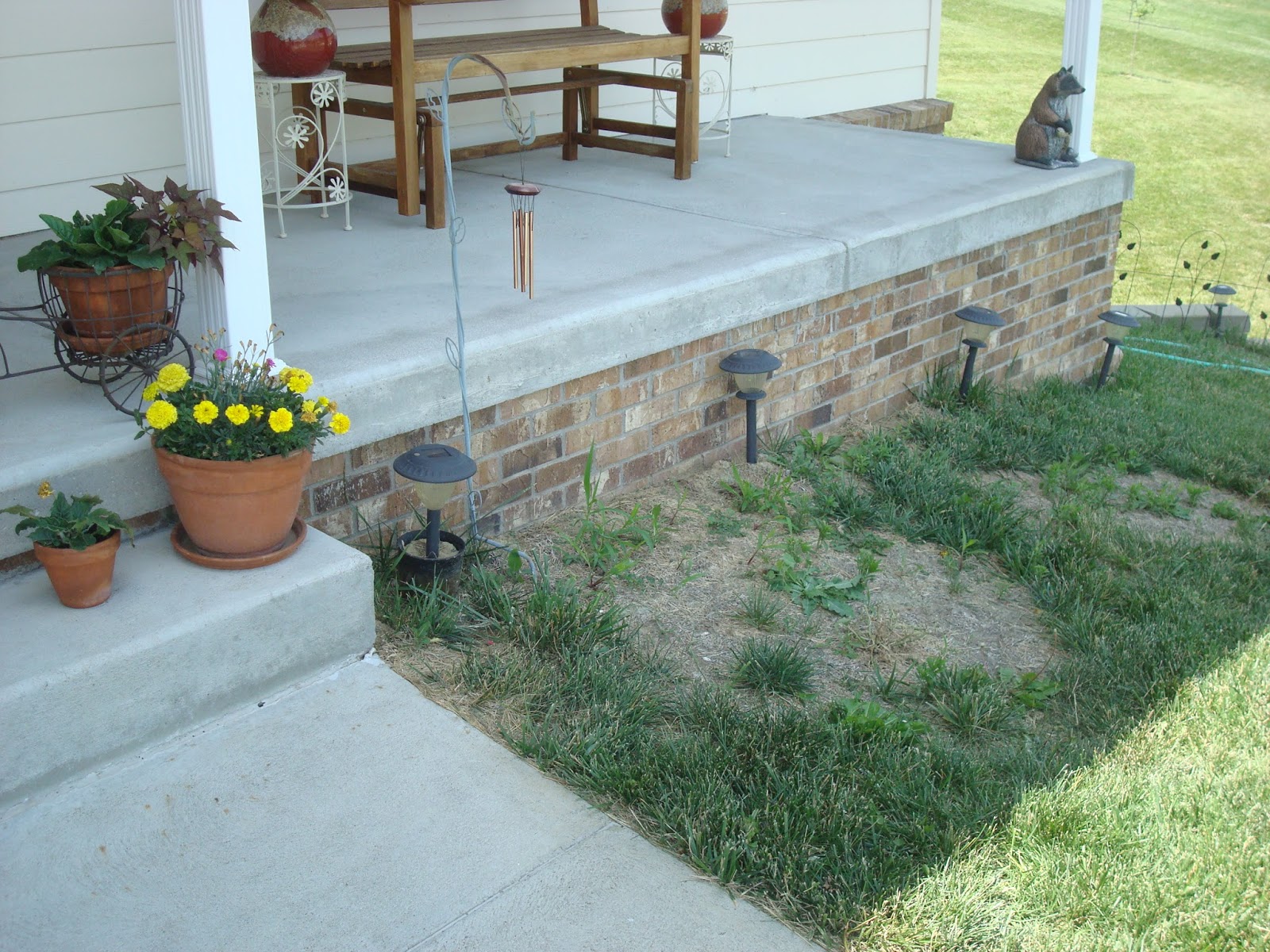 Dishing Up Design: DIY Retaining Wall & Landscaping