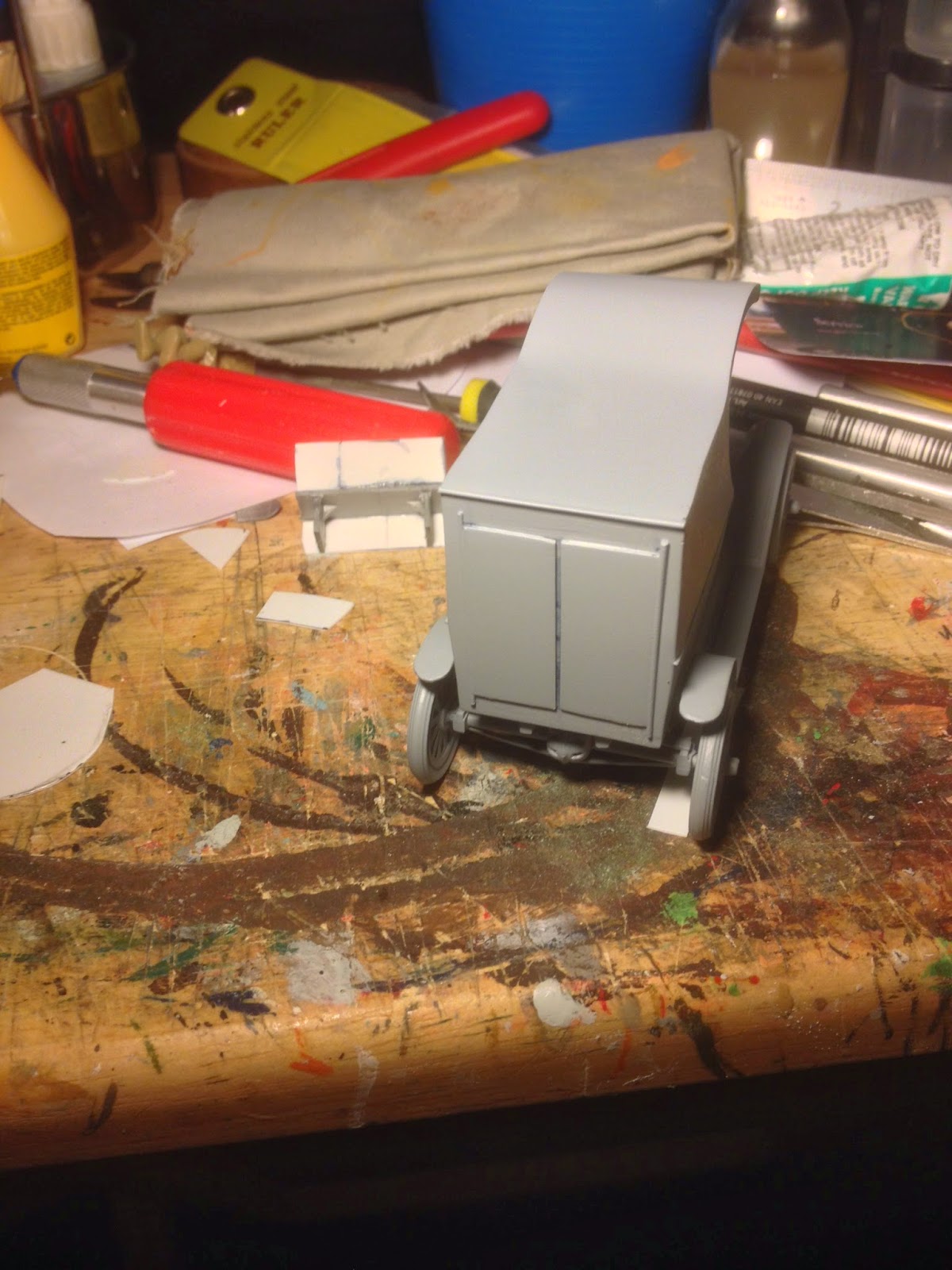 Scale Model Workbench: Ford model T conversion