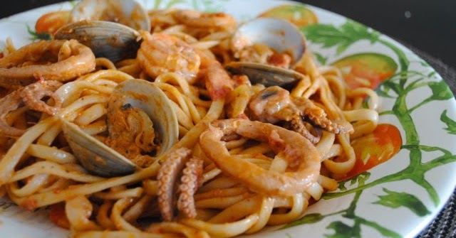 Паста с морепродуктами