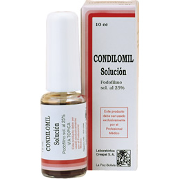 CONDILOMIL SOLUCION | Medicamentos