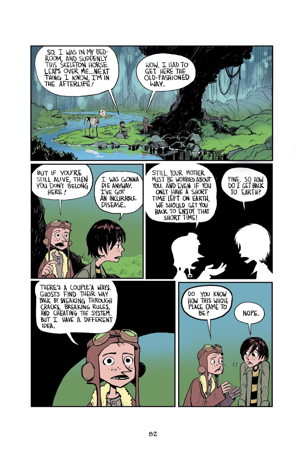 Read online Ghostopolis comic - Issue # TPB