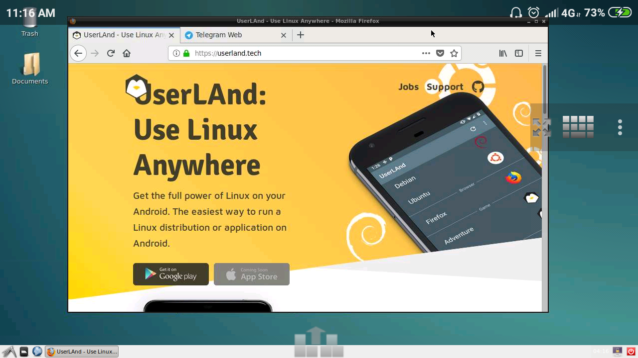 Wow! I Can Run Ubuntu On A Smartphone With UserLAnd! - Fosslicious
