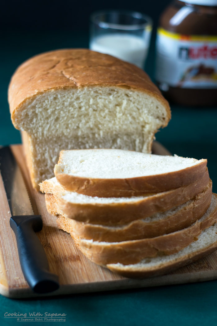 Perfect Sandwich Loaf Bread - Cooking With Sapana