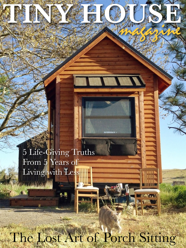 Tiny Yellow Teardrop: Atma Travelear in Tiny House Magazine