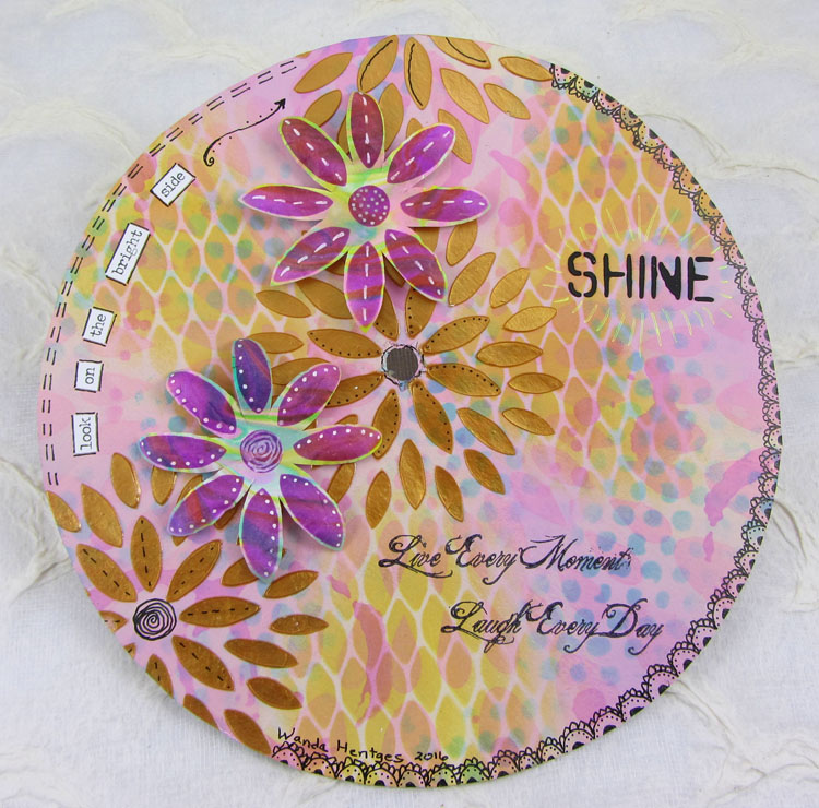 Art By Wanda: Circle Journal #10