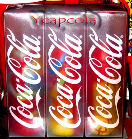 Yeapcola's Coca cola collection: Coca-cola Wrapped glass bottle