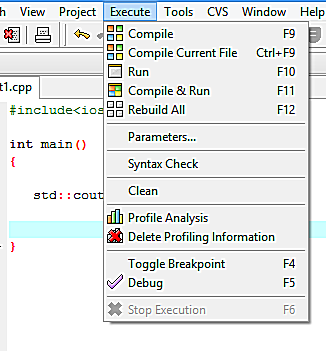 Information: How To Write a Simple Program Using Language C++ in DEV C++