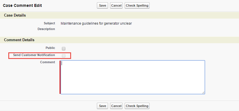 SFDC 3:16: Salesforce – Case Comment Notification