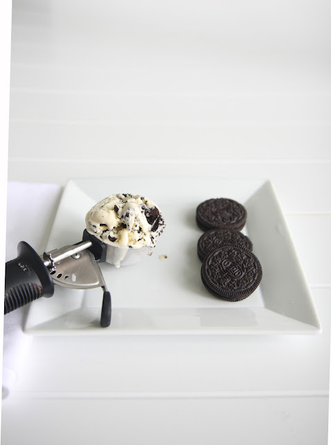 Vaikai ir Vanilė: Juoda ir balta: ledai su Oreo sausainiais