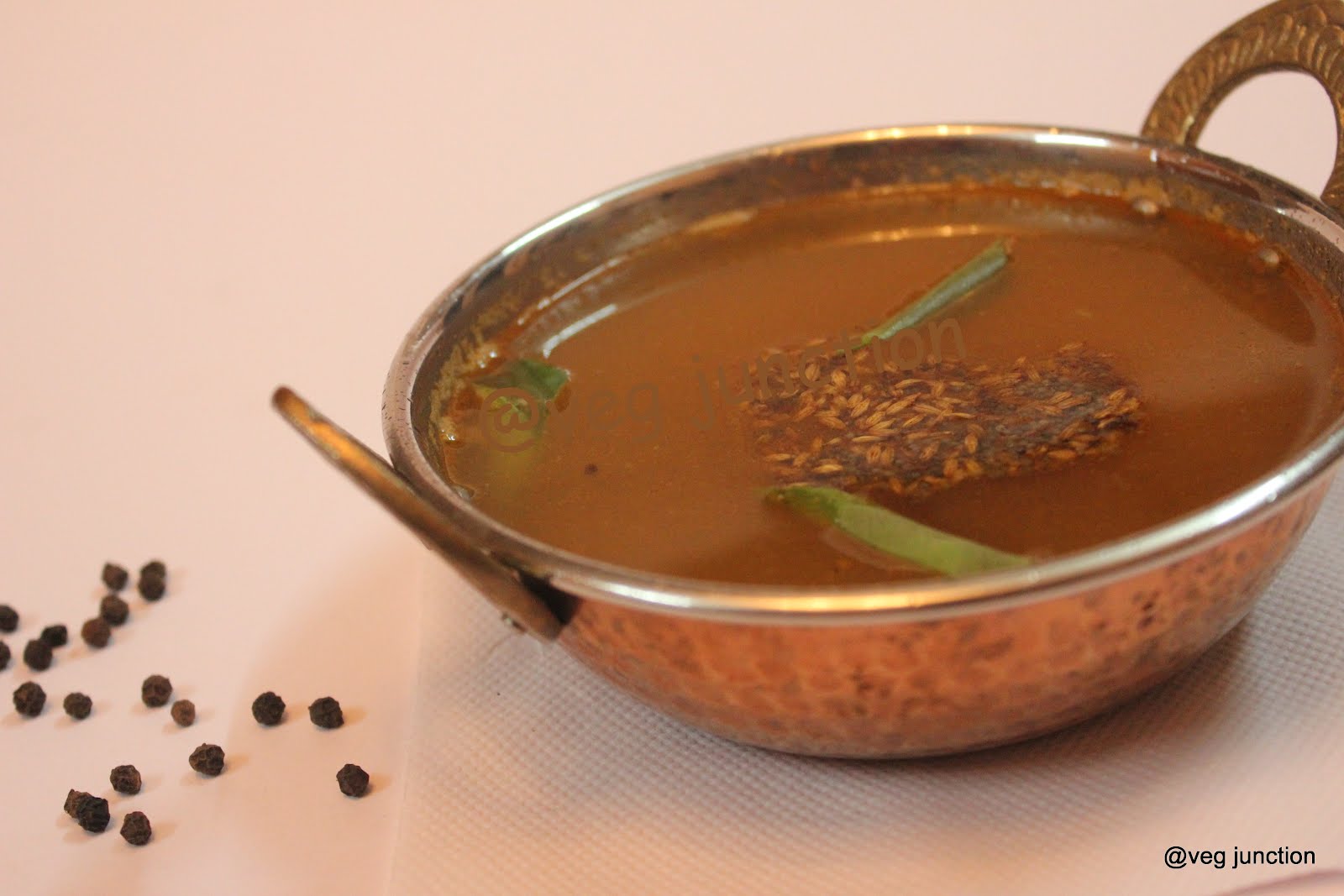 Garlic Rasam/Poondu Rasam - Veenas Vegnation