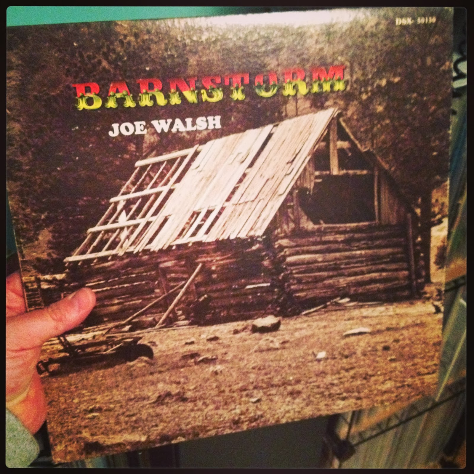 Kansas City to Lawrence Vinyl Records: Joe Walsh Barnstorm ABC/Dunhill 1972