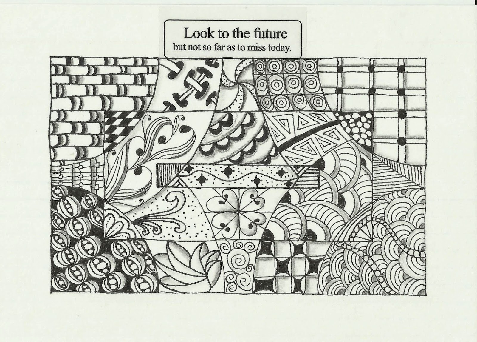 Knitting II: Zentangle