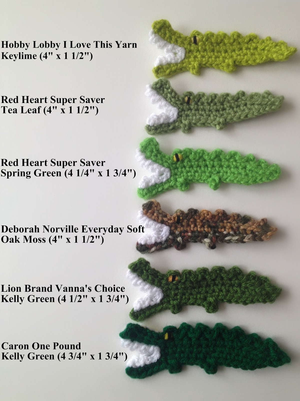 By Jenni Designs: Free Crochet Pattern Tutorial: Alligator Applique