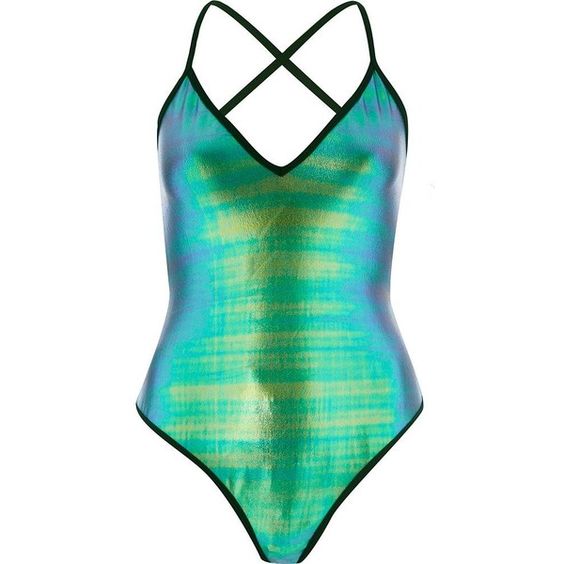 Metallic: Swimwear trend - Miss Rich