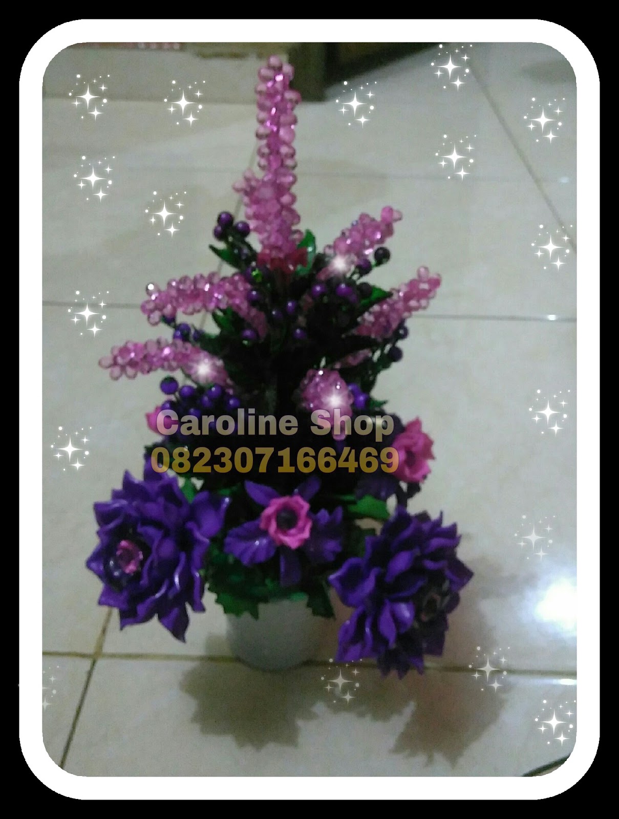 Kerajinan Manik dan Bunga Akrilik Jakarta: Bunga Acrylic