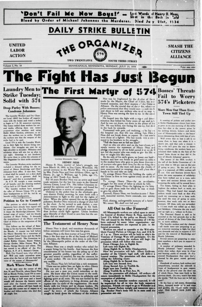 Teamster Nation: Today in 1934: Minneapolis Teamsters Vote to Strike ...