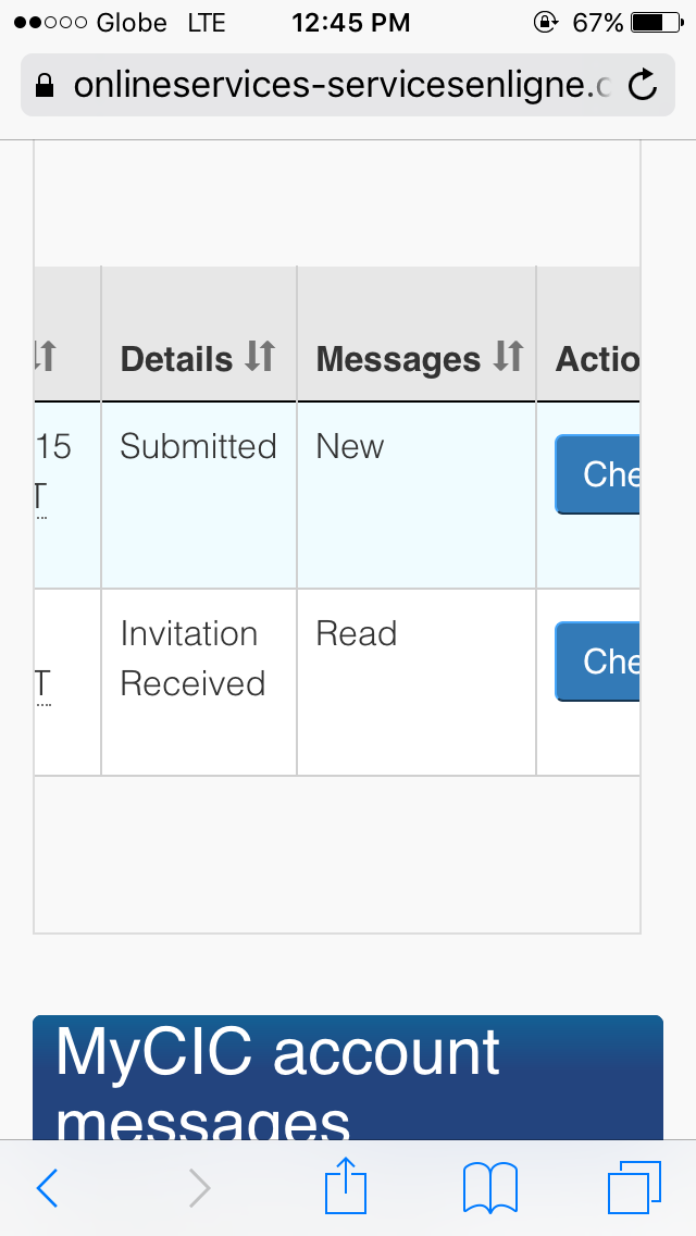 Our Canada Dream Diary: CIC PPR