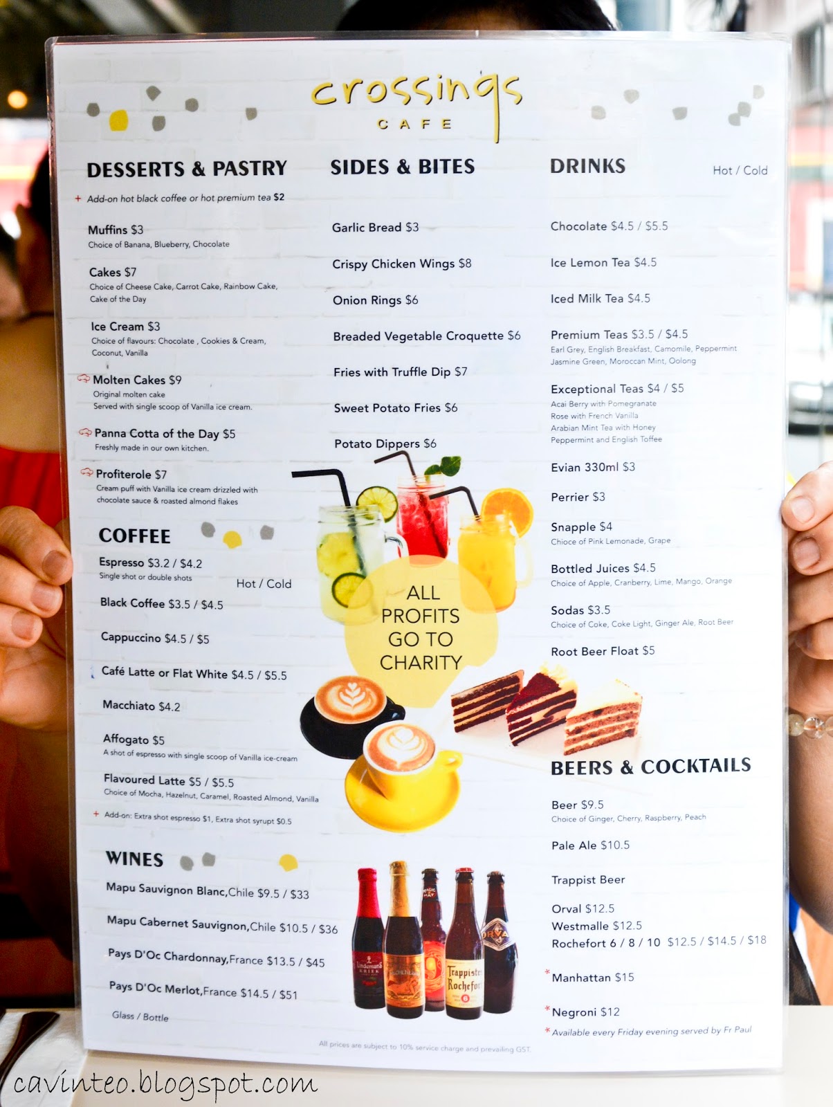 Entree Kibbles: Crossings Cafe - Where All Profits Go to Charity ...