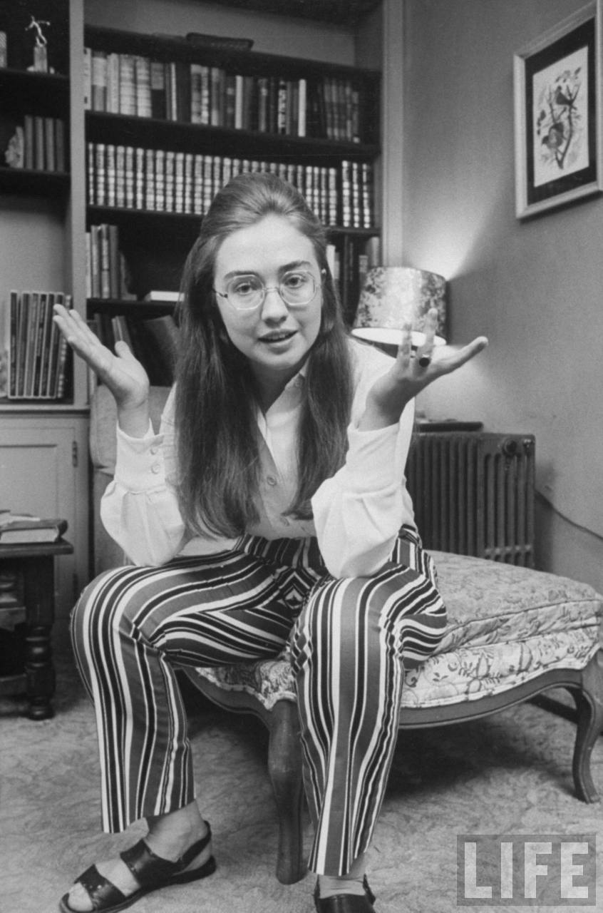 Vintage Portrait Photos of a Young Hillary Rodham Clinton at 1969 ...