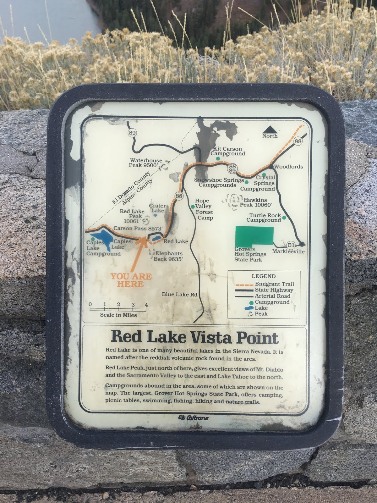 California State Route 88 the Carson Pass Highway