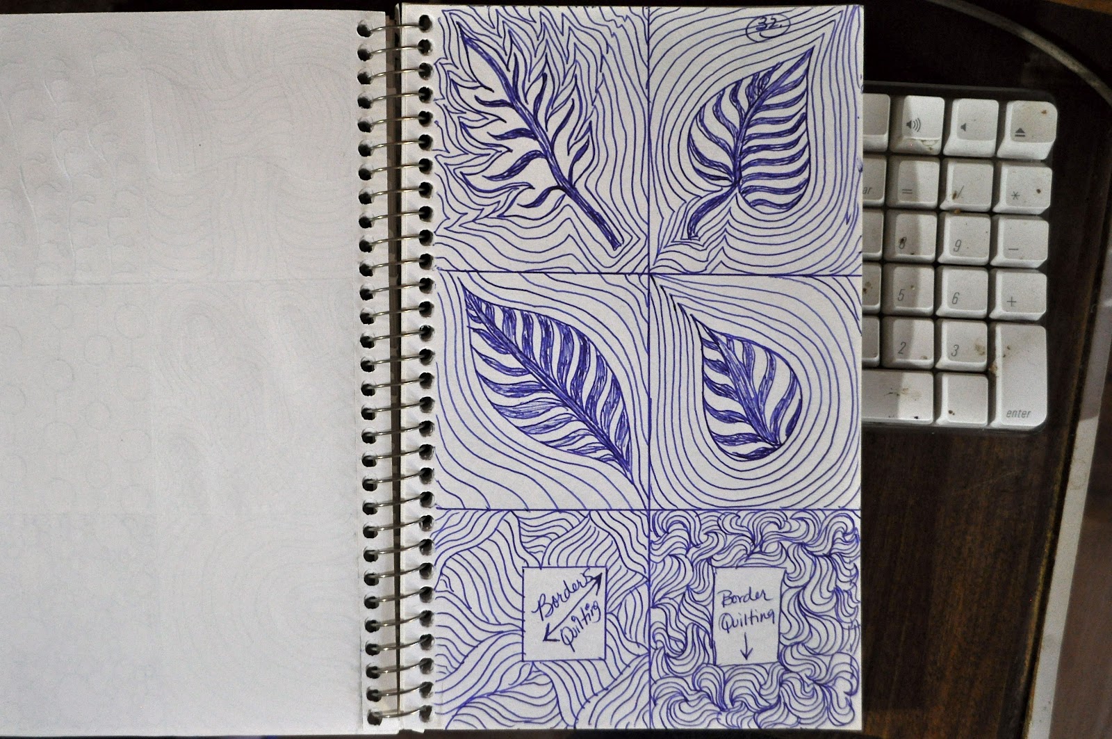 LuAnn Kessi: Sketch Book.....Background Fillers 2