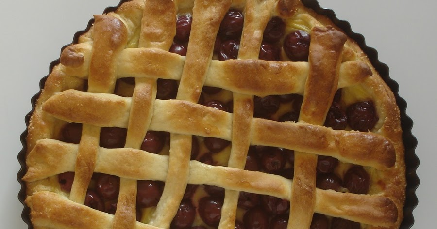 bijna net zo lekker als thuis: Kersenvlaai