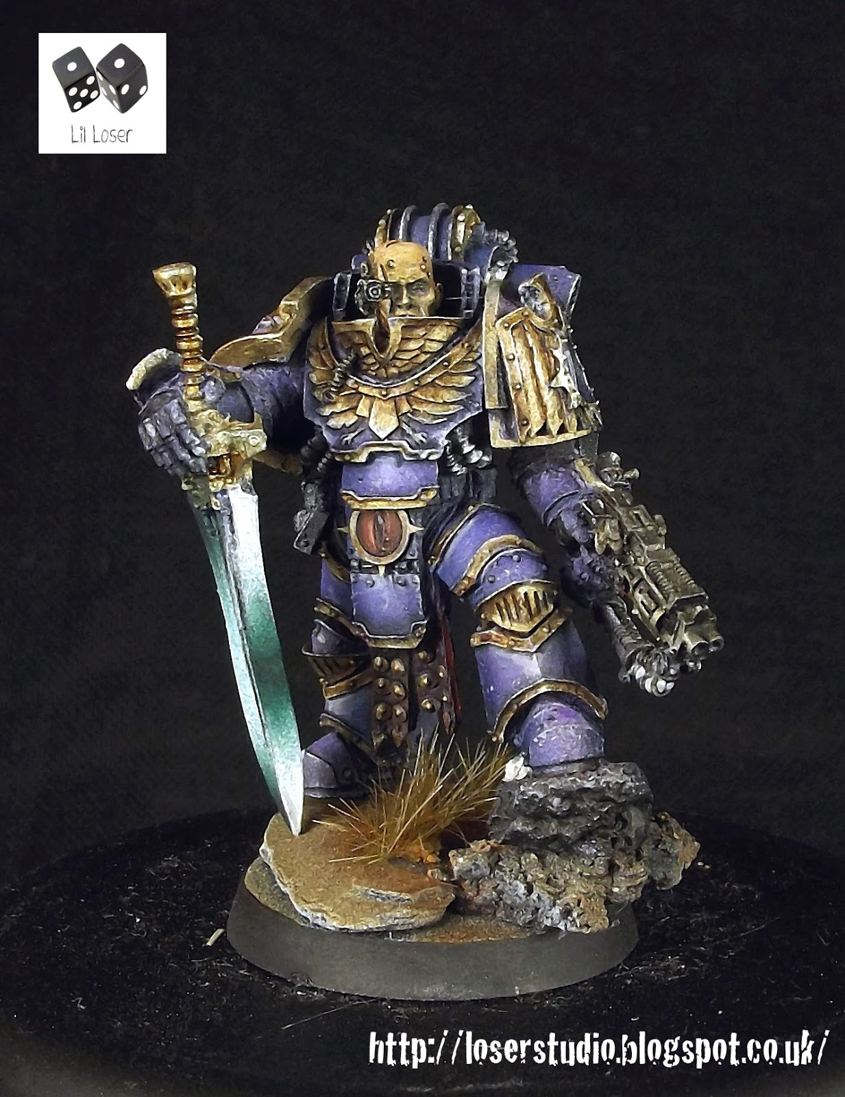 Emperor's Children Legion Praetor ~ LilLegend Commission Painting Studio