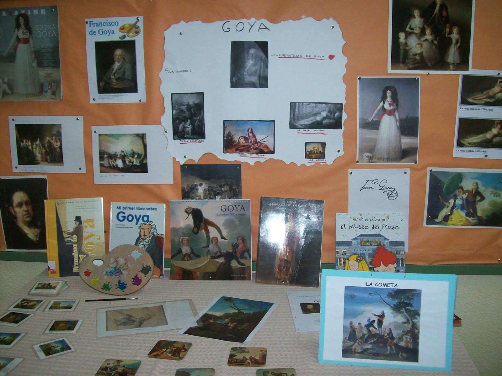 Los peques del Gerardo: PROYECTO: GOYA. 3 AÑOS