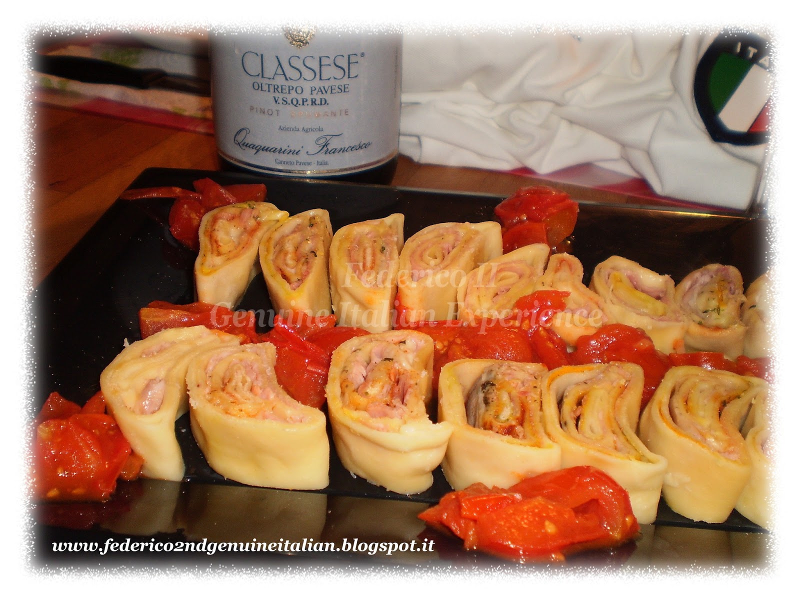 Genuine Italian Experience: Rotolo di pasta fresca con ripieno di ...