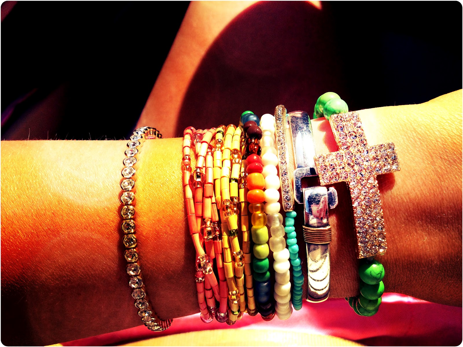 Follow the Little Pink Road: Arm Party!