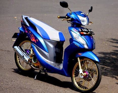 Aneka Modifikasi Motor Matic Yamaha | Modifikasi Motor