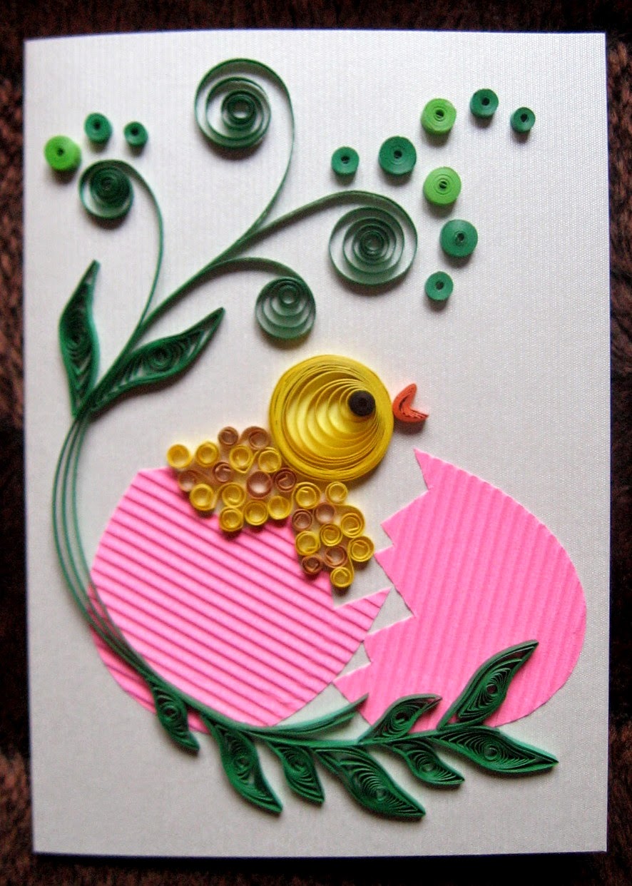 Quilling M handmade crafts and hobbies: (9) Quilling Easter Cards ...