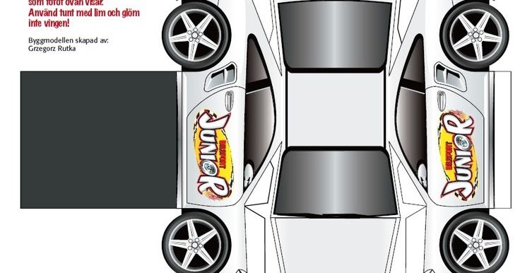 SP. Papel Modelismo: PaperCraft - Porsche 911 Rurbo