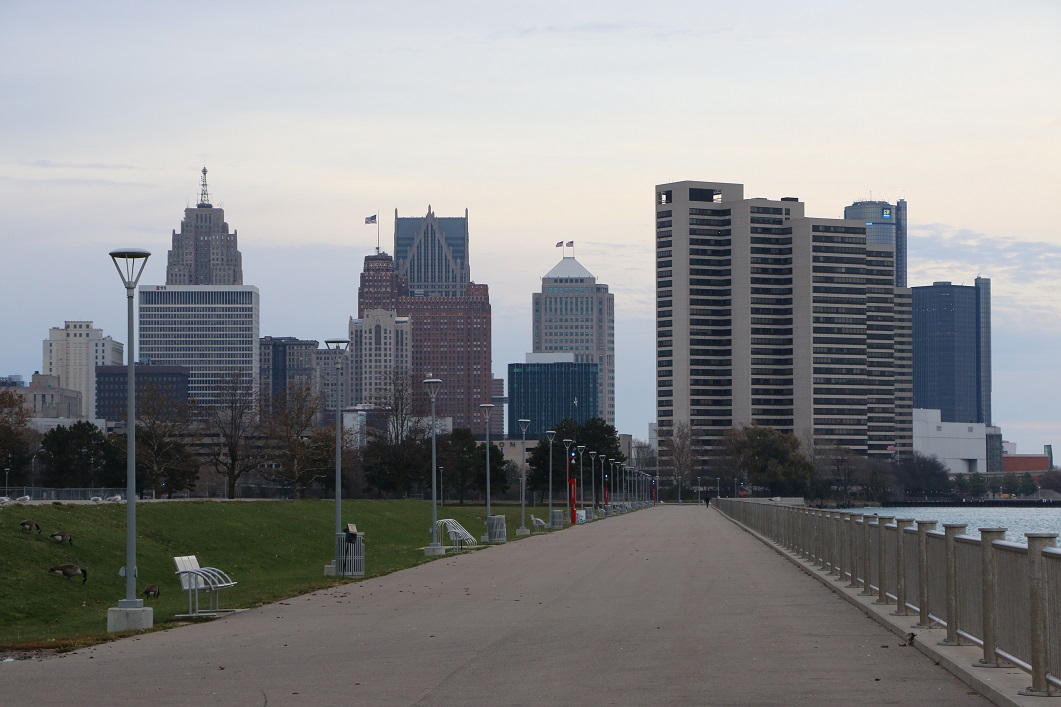 Michigan Exposures: Two Views of the Detroit Skyline