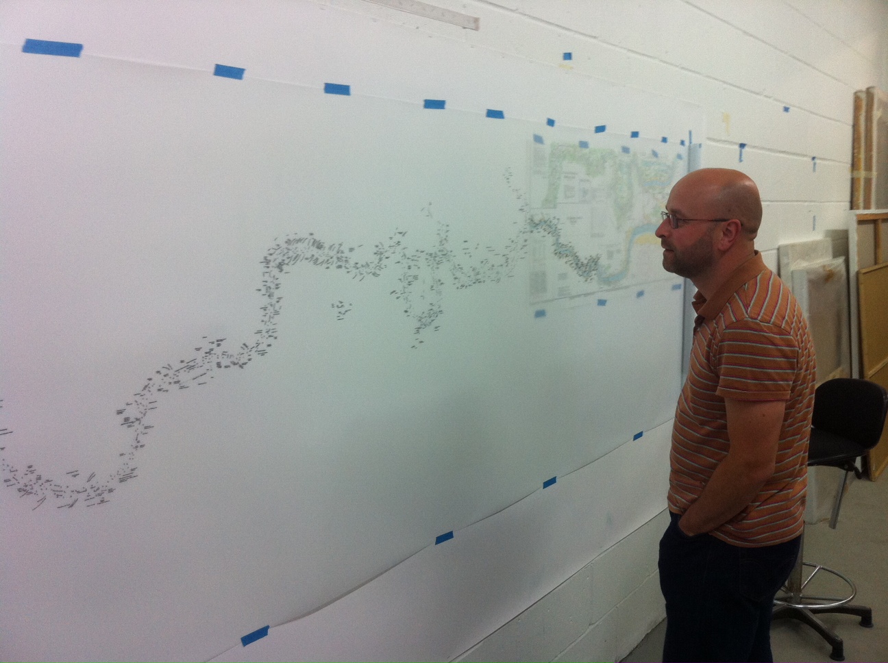 The Art of Mapping in the making | TAG Fine Arts | TAG Fine Arts