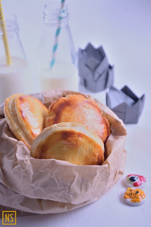 Nutka Słodyczy: Pithivier - mini ciastka Trzech Króli (Pithiviers ...