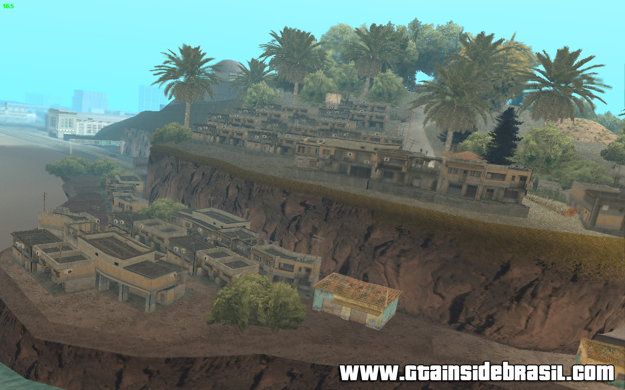 GTA FIVE - MODS: GTA SA - Favela do Rio de Janeiro - Slum