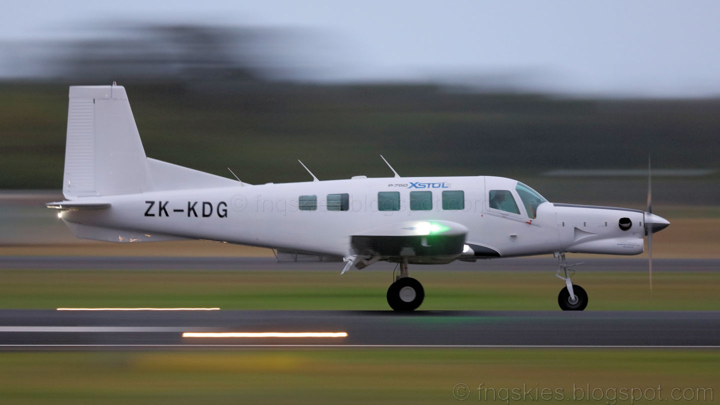 Far North Queensland Skies: Pacific Aerospace Ltd Pac 750XL ZK-KDG arrives