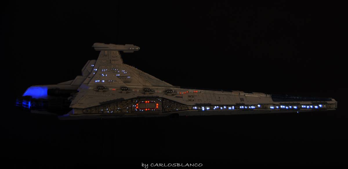 The Rebel Factory: IMPERIAL STAR DESTROYER VENATOR CLASS 501ST LEGION