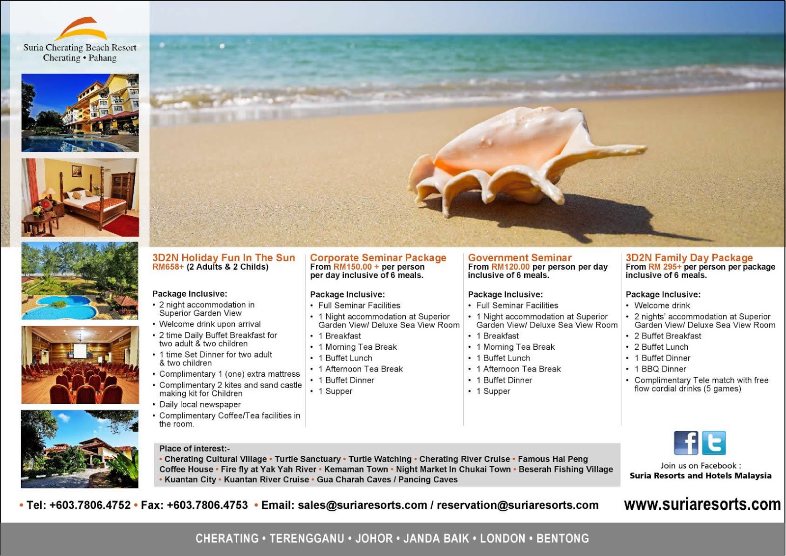 Pelancongan Kini - Malaysia (Malaysia - Tourism Now): Suria Cherating ...