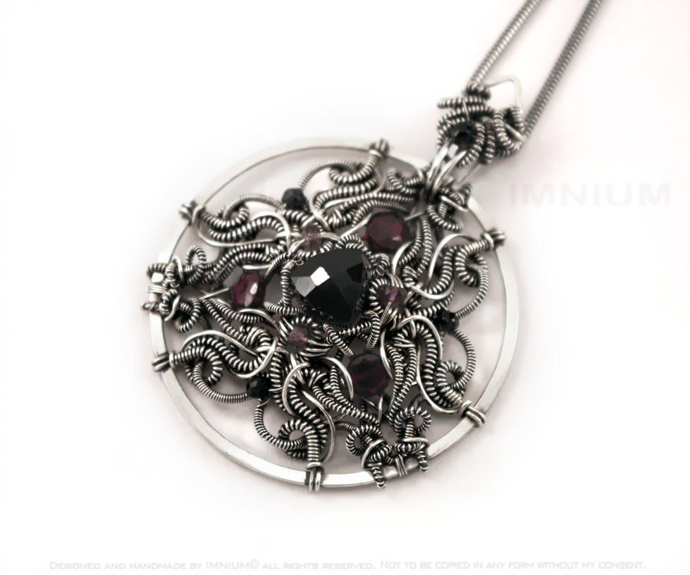 Complex Wire Woven Jewelry and Tutorials by Imnium Tutorials / The ...