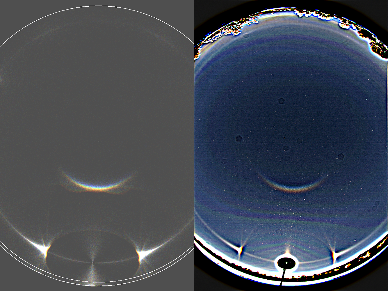 The Halo Vault: Trying to simulate arcs associated with parhelia in ...