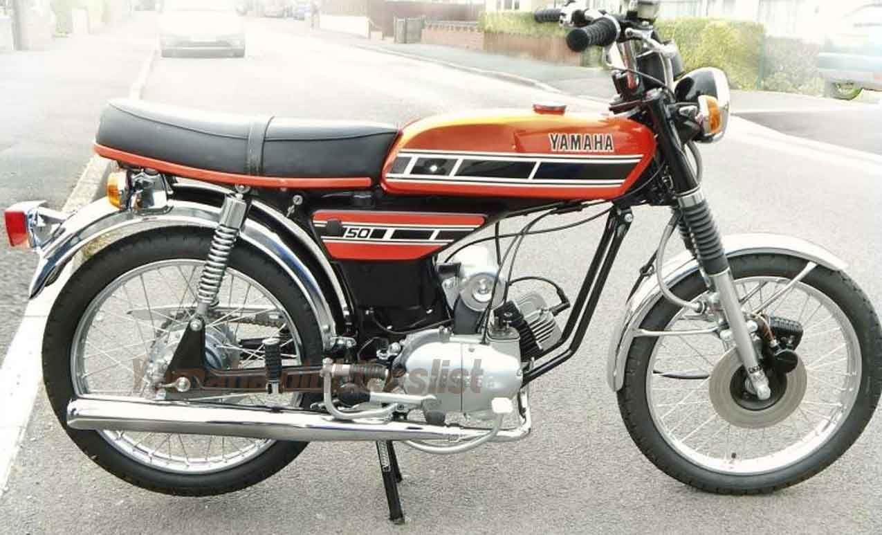 1977 Yamaha FS1-E Classic Vintage Enduro - Yamaha Old Bikes List
