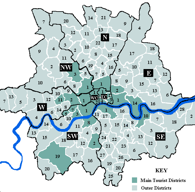 Map Of London Political Regional Map Of London Political Regional