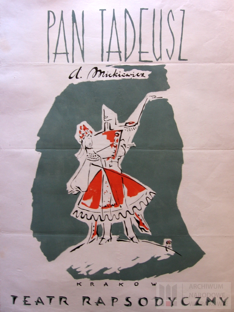 Po lekcjach: Plakaty teatralne ("Pan Tadeusz" A. Mickiewicza)