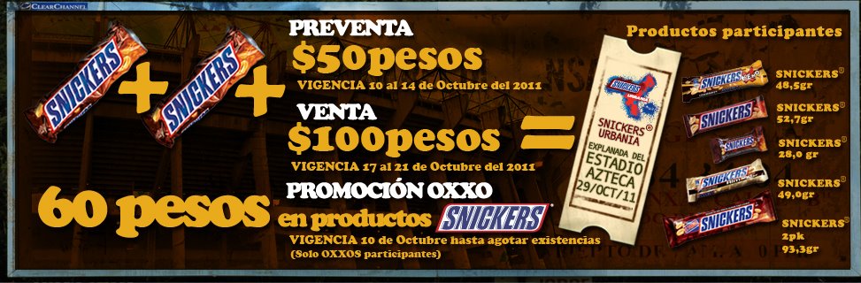 Movement World: 6ª EDICIÓN DE SNICKERS URBANIA®