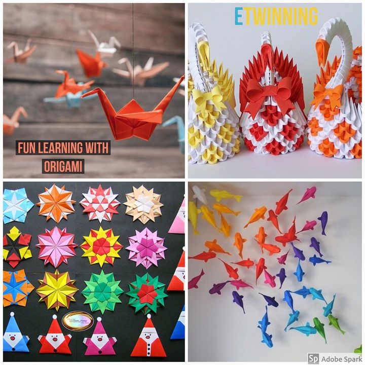 FUN LEARNING WITH ORIGAMI: My Poster & Logo