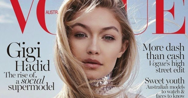 Smartologie Gigi Hadid For Vogue Australia June 2015