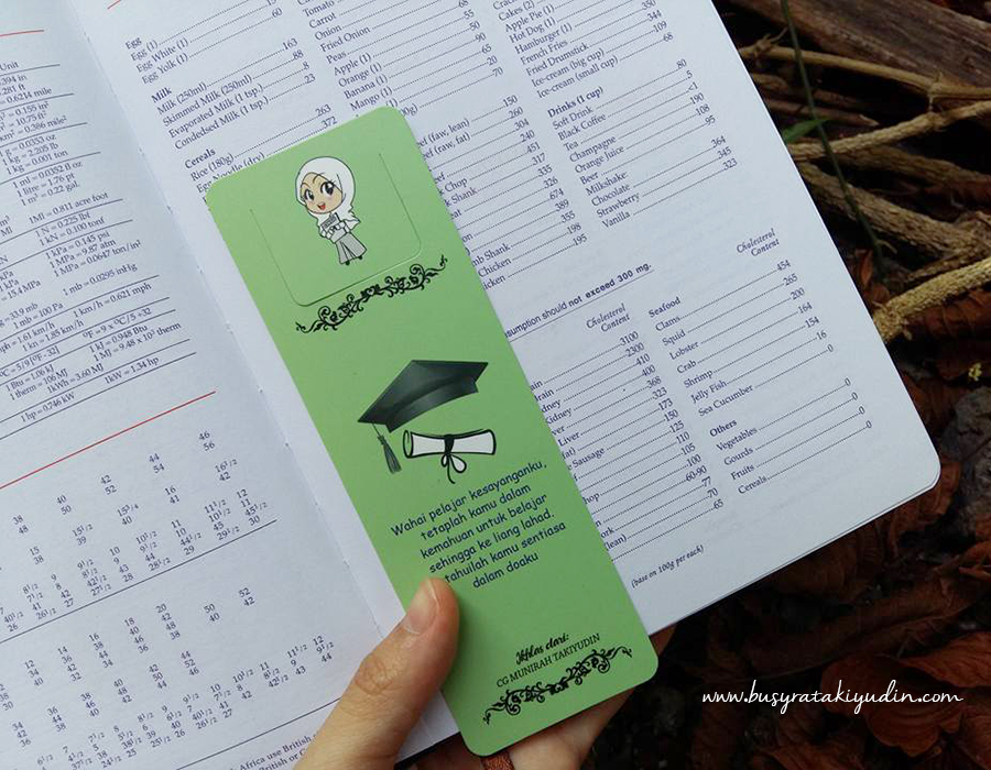 TEMPAHAN 300PCS BOOKMARK DARI CIKGU SMK TELUK KUMBAR | Busyra Takiyudin